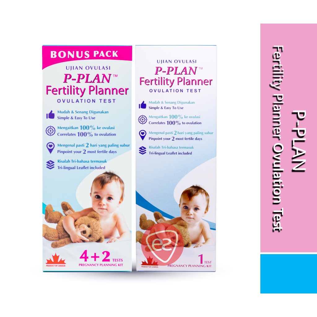 P-Plan Fertility Planner Ovulation Test Kit ( 1 Test / 4+2 Tests ...
