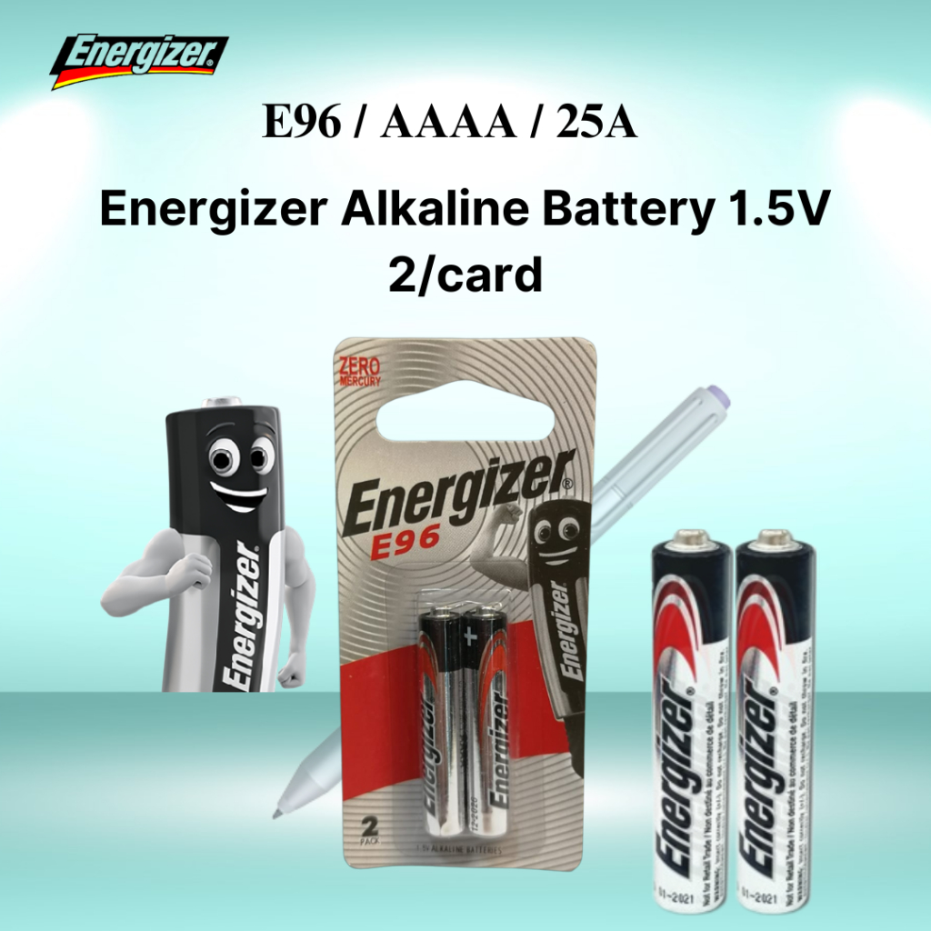 Energizer E96 Original Alkaline Battery 1.5v AAAA 25A LR61 LR8D425 电池 ...