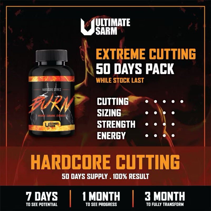 BURN WITH SARM PURE SCIENCE LAB READY STOCK BURNING FAT | Shopee Malaysia