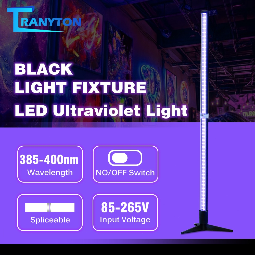 UV LED Light Tube 385-400nm UV Curing Light Fluorescent Ultraviolet ...