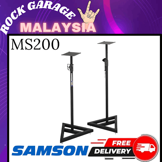Samson MS200 Studio Monitor Stands - Pair ( MS-200 / MS 200 ) | Shopee ...