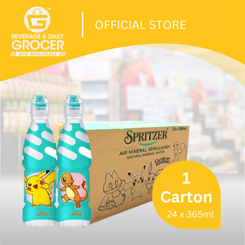 Spritzer Natural Mineral Water Kids Bottle 24x365ml | Shopee Malaysia