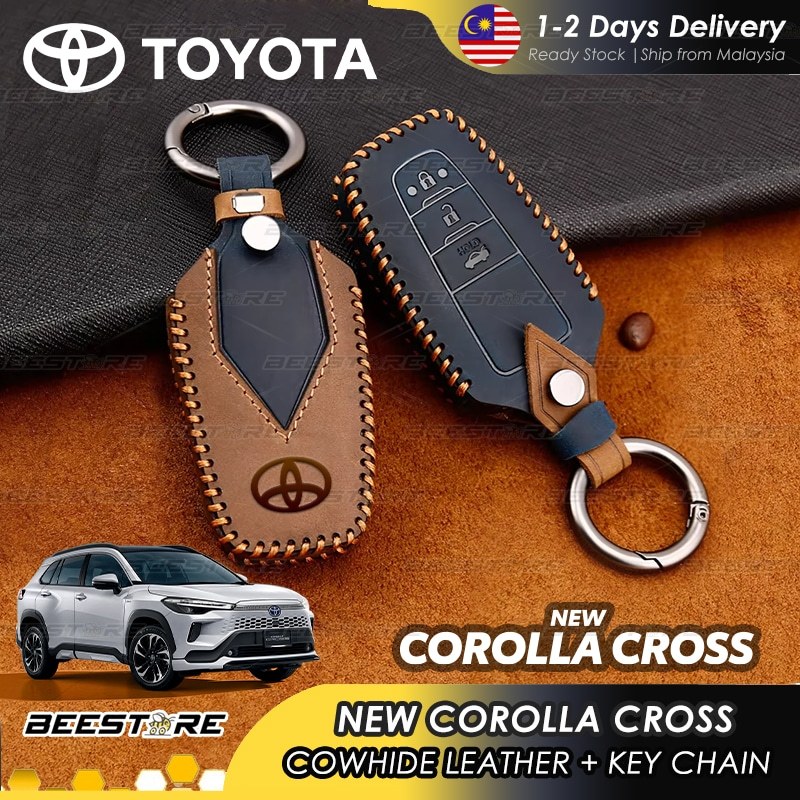 [𝐍𝐄𝐖] 𝐓𝐨𝐲𝐨𝐭𝐚 𝐂𝐨𝐫𝐨𝐥𝐥𝐚 𝐂𝐑𝐎𝐒𝐒 FACELIFT 2025 2024 GENUINE LEATHER KEY COVER ...