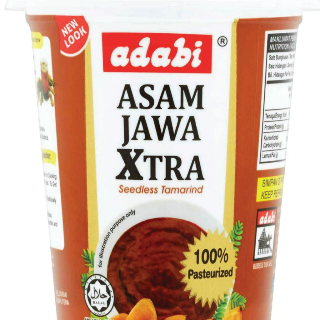 Adabi Asam Jawa Xtra Seedless Tamarind Paste 200g Halal | Shopee Malaysia