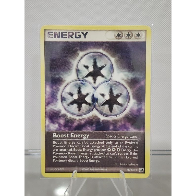2005 Boost Energy Card (Rare) | Shopee Malaysia