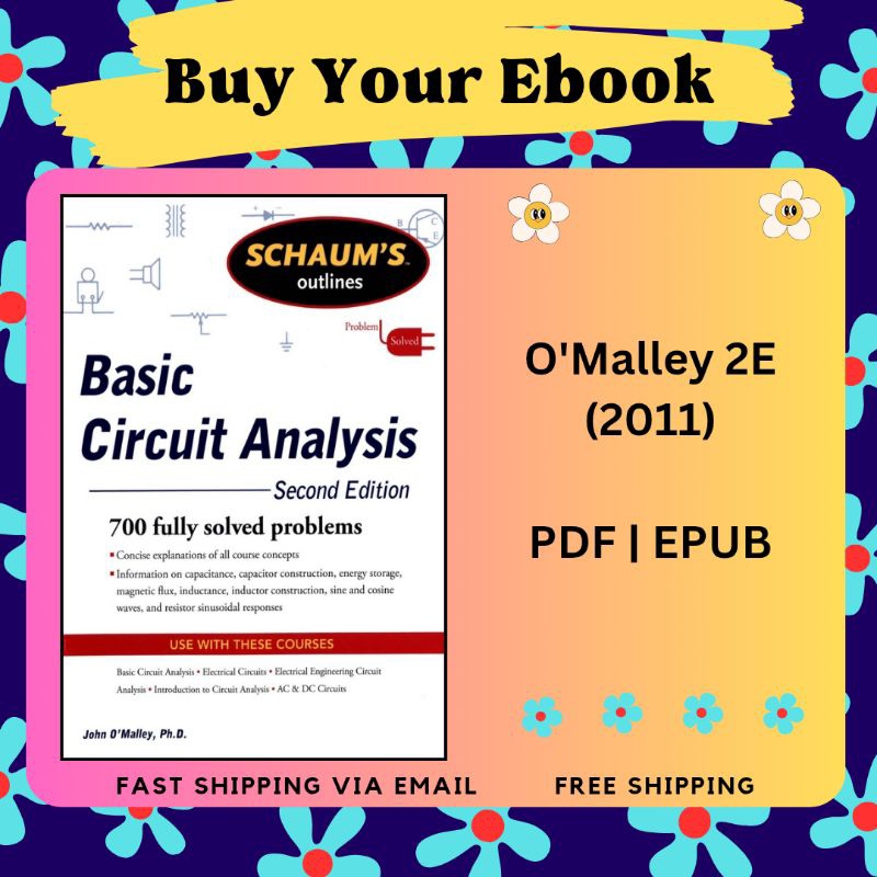 Basic circuit analysis - O'Malley 2E (2011) | Shopee Malaysia