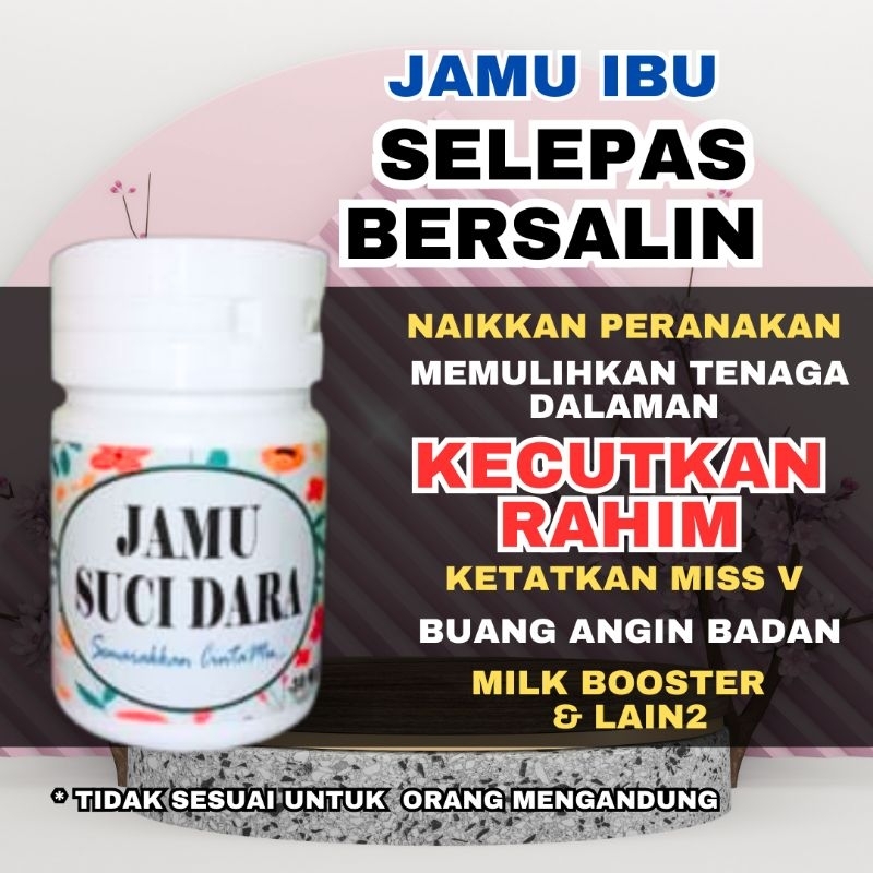 Jamu Herba Bersalin, Jamu Ibu Menyusu, Memulihkan Rahim, Surut Rahim ...
