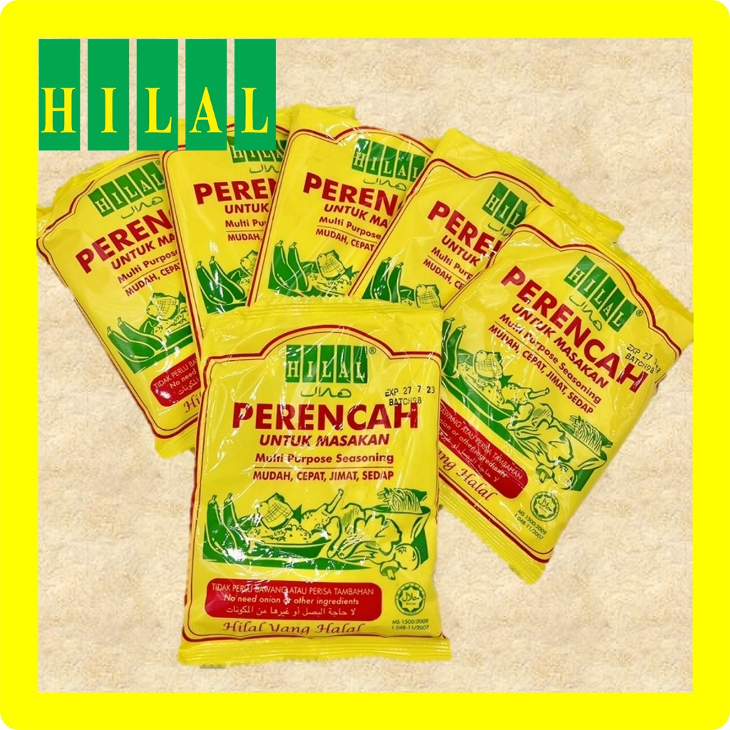 Perencah Serbaguna HILAL 90g - Perencah HALAL dan Asli buatan Kedah ...