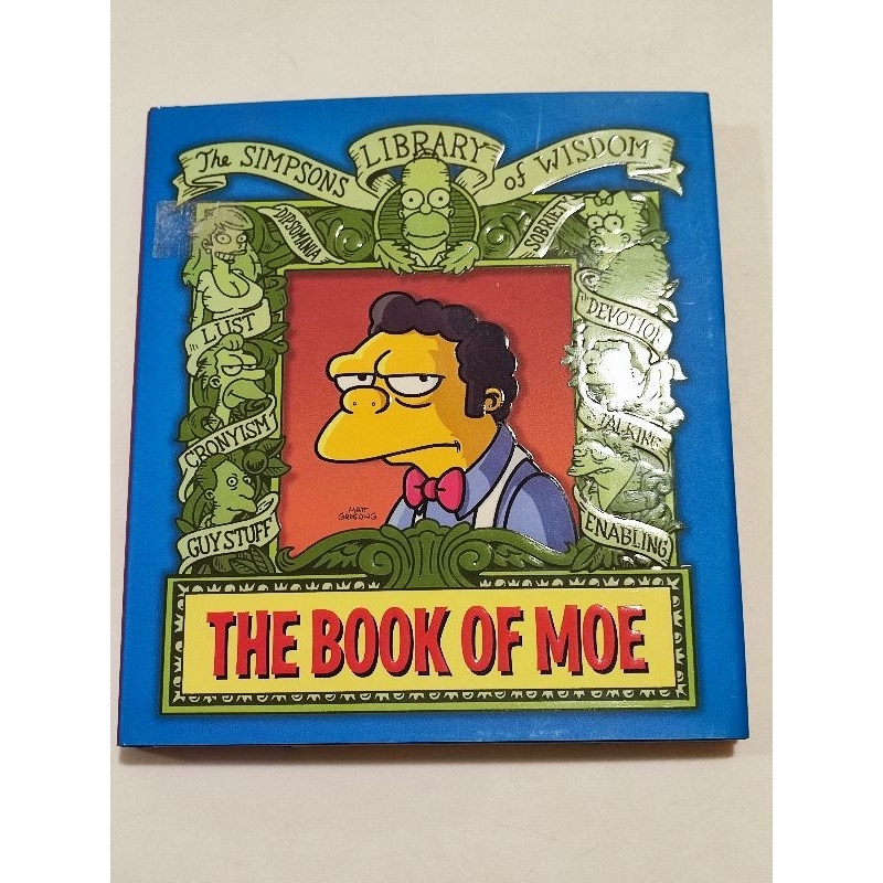 (ENG) The Simpsons Library Of Wisdom - The Book Of MOE | Shopee Malaysia