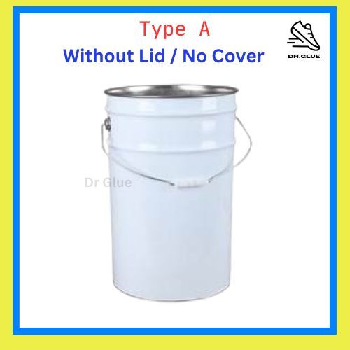 Metal Pail / Used Pail / Recycled 20L / 25L / Tong Putih / Tong Cat ...