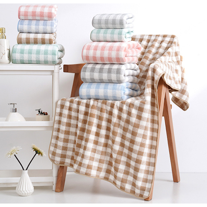 {Qisya Towel } PETAK COLOR DESIGN / Tuala Mandi Dewasa dan kanak/ Kain ...