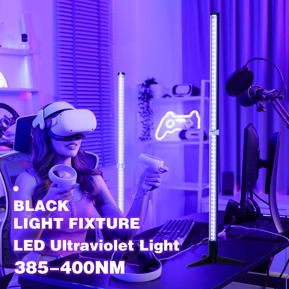 UV LED Light Tube 385-400nm Fluorescent Ultraviolet Curing Floor Lamp ...