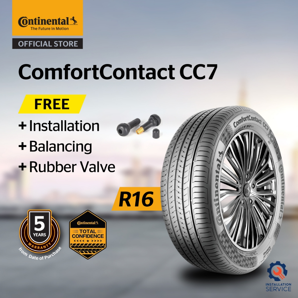 Continental ComfortContact CC7 R16 185/55 205/55 215/60 [Free ...