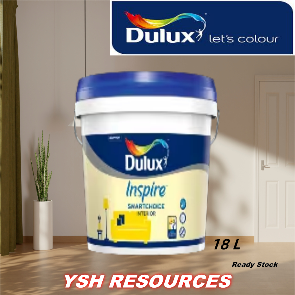 18L Dulux Inspire Smart Choice - Interior Wall Paint / Cat Dinding ...