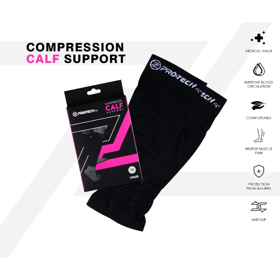 PROTECH Medically Compression Calf Support (1PAIR) | Shopee Malaysia