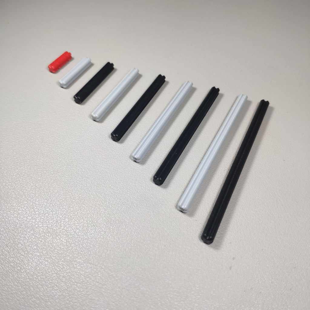 Lego Parts Technic - Axles, All Sizes (Length: 2L, 3L, 4L, 5L, 6L, 7L ...