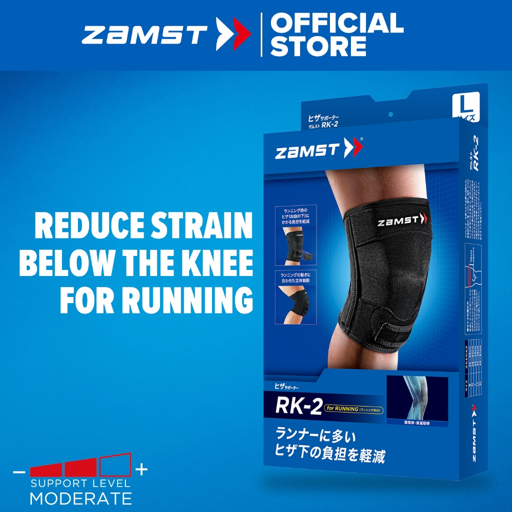 ZAMST RK-2 (Knee Brace Support) | Shopee Malaysia
