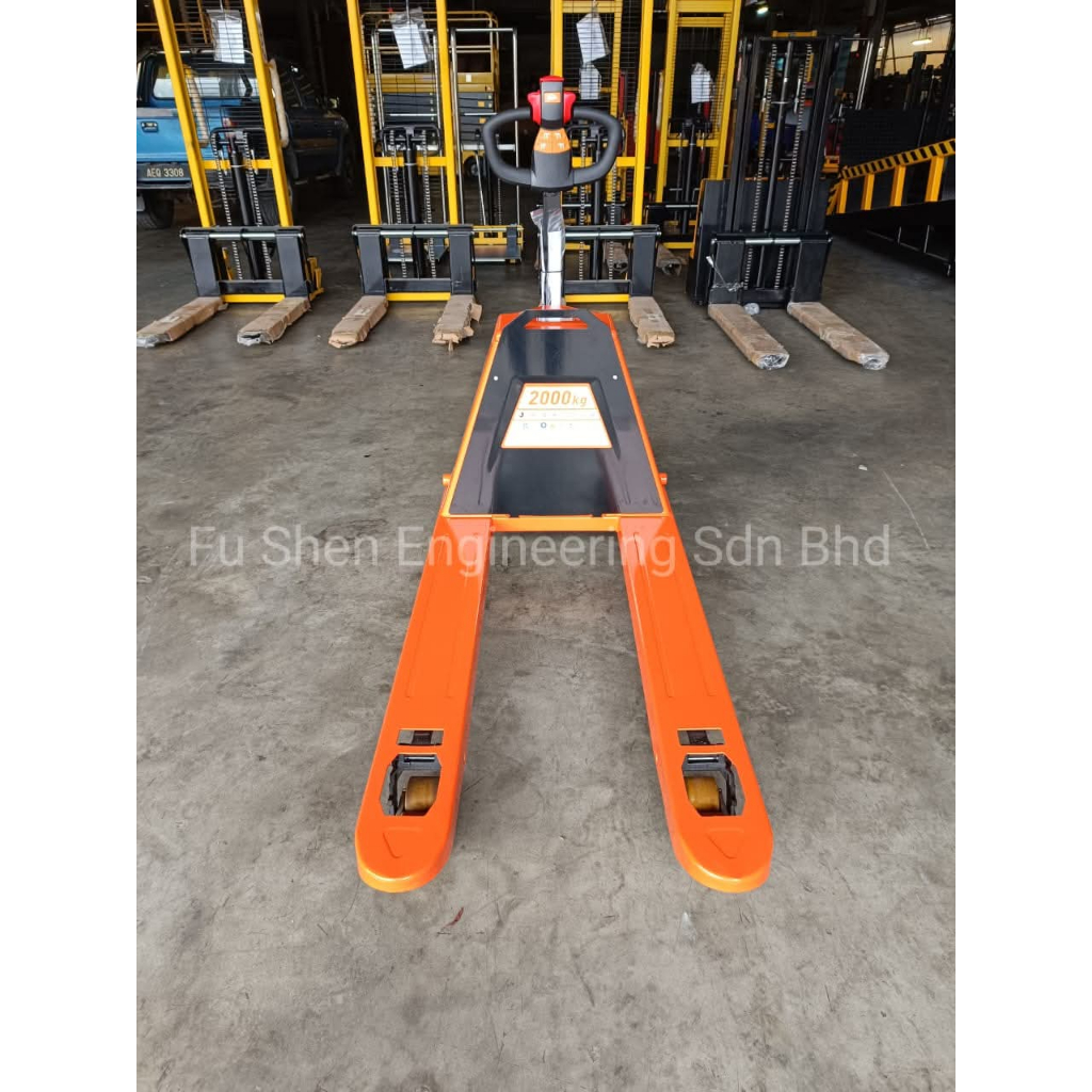 𝗙𝗥𝗘𝗘 𝗗𝗘𝗟𝗜𝗩𝗘𝗥𝗬 Fu Shen Fully Electric Pallet Truck/Pallet Jack PT20 Lead ...