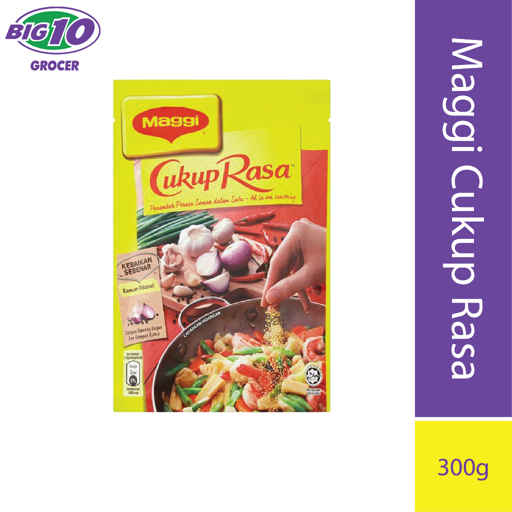 Maggi Cukup Rasa Seasoning / Penambah Perasa 300g | Shopee Malaysia