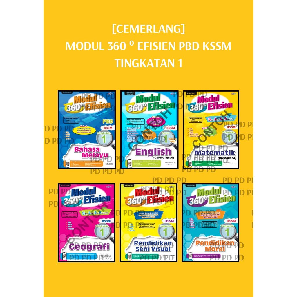 (DL) MODUL 360 EFISIEN KSSM TINGKATAN 1 (2024) | Shopee Malaysia