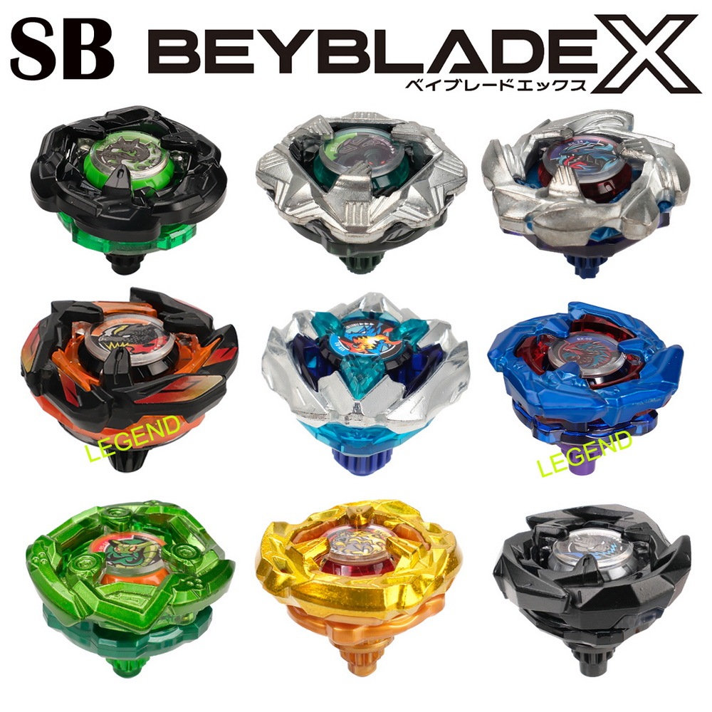 Mainan Gasing SB Beyblade X BX-01 Dransword Hellsscythe Wizardarrow ...