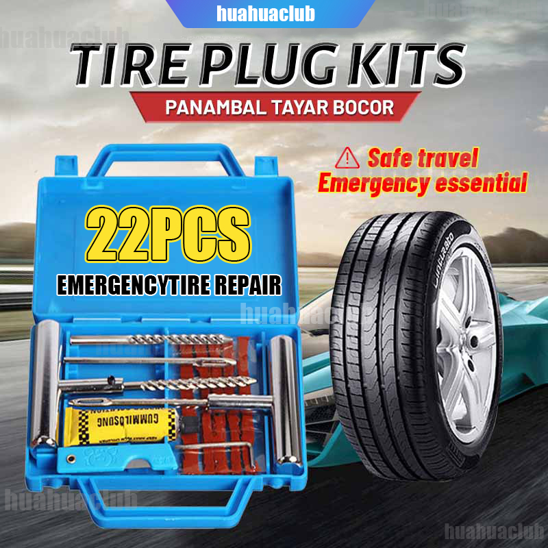 24h ship🔥22PCSAutomotive/Motorcycle Tire Repair MiniTool Kit Car ...