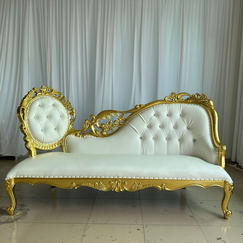 [PREORDER] LUXURY KING ROYAL STYLE GOLDEN WOOD FRAME SOFA SET FURNITURE ...