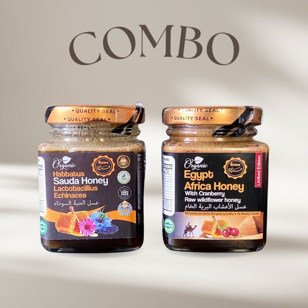 Madu Habatus Sauda Bunga Enchinscea dan Madu Bunga Cranberry | Combo ...