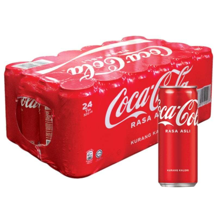 COCA-COLA RASA ASLI | KLASIK 24CANX320ML | Shopee Malaysia