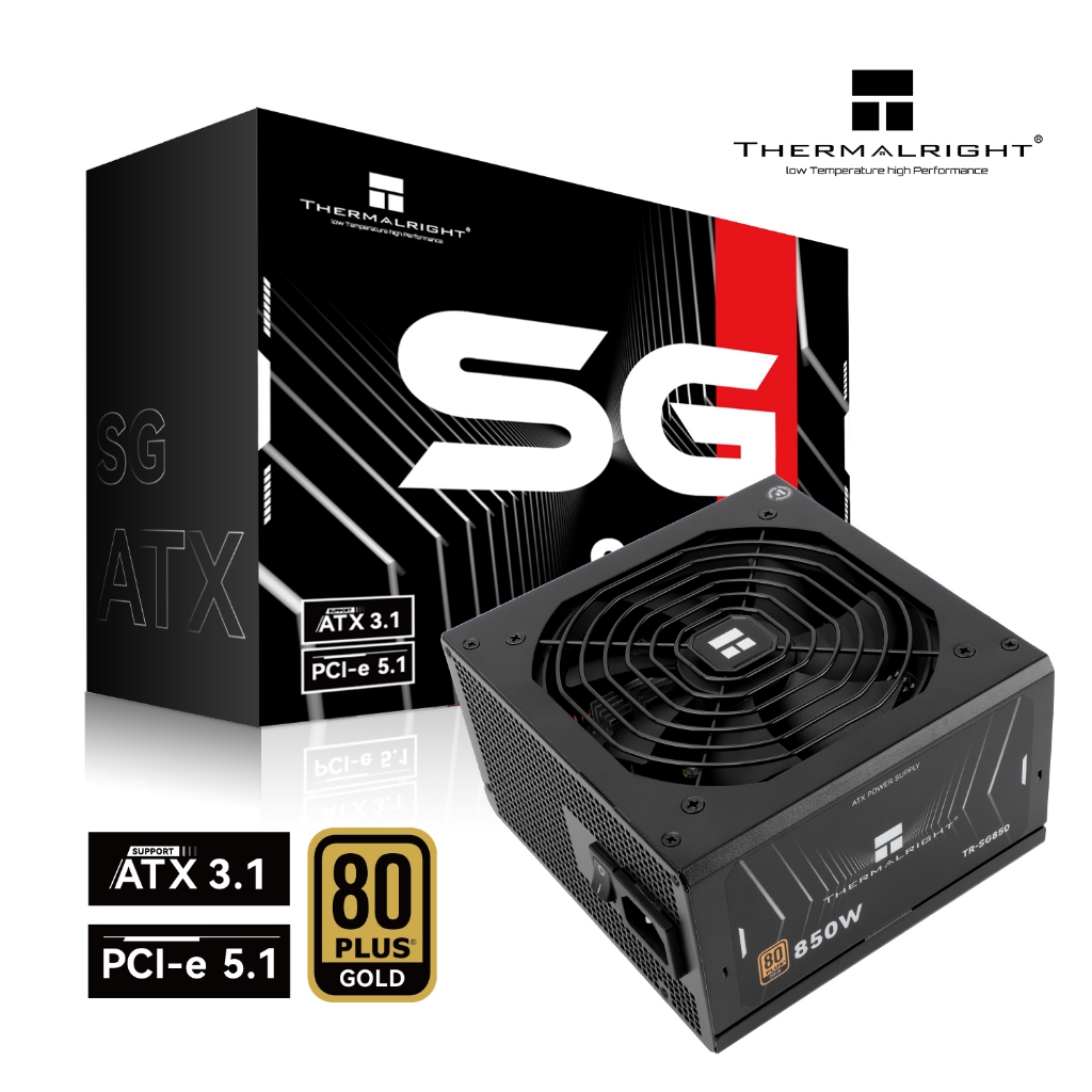 # THERMALRIGHT SG850 / SG1000 - ATX3.1 (PCIe5.1) 80+ Gold Fully Modular ...