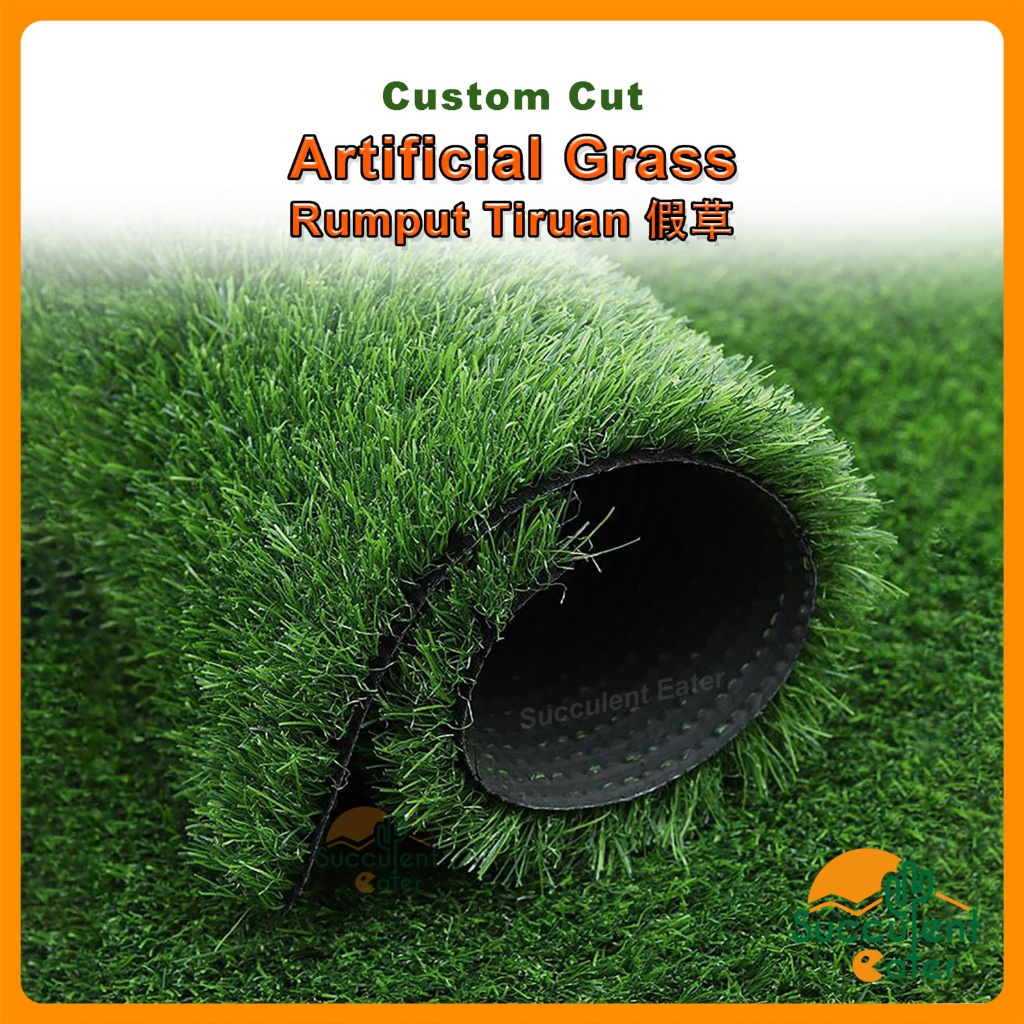 Artificial Grass 3ft / 6.55ft (2m) Carpet 30mm Thicker Army Green ...