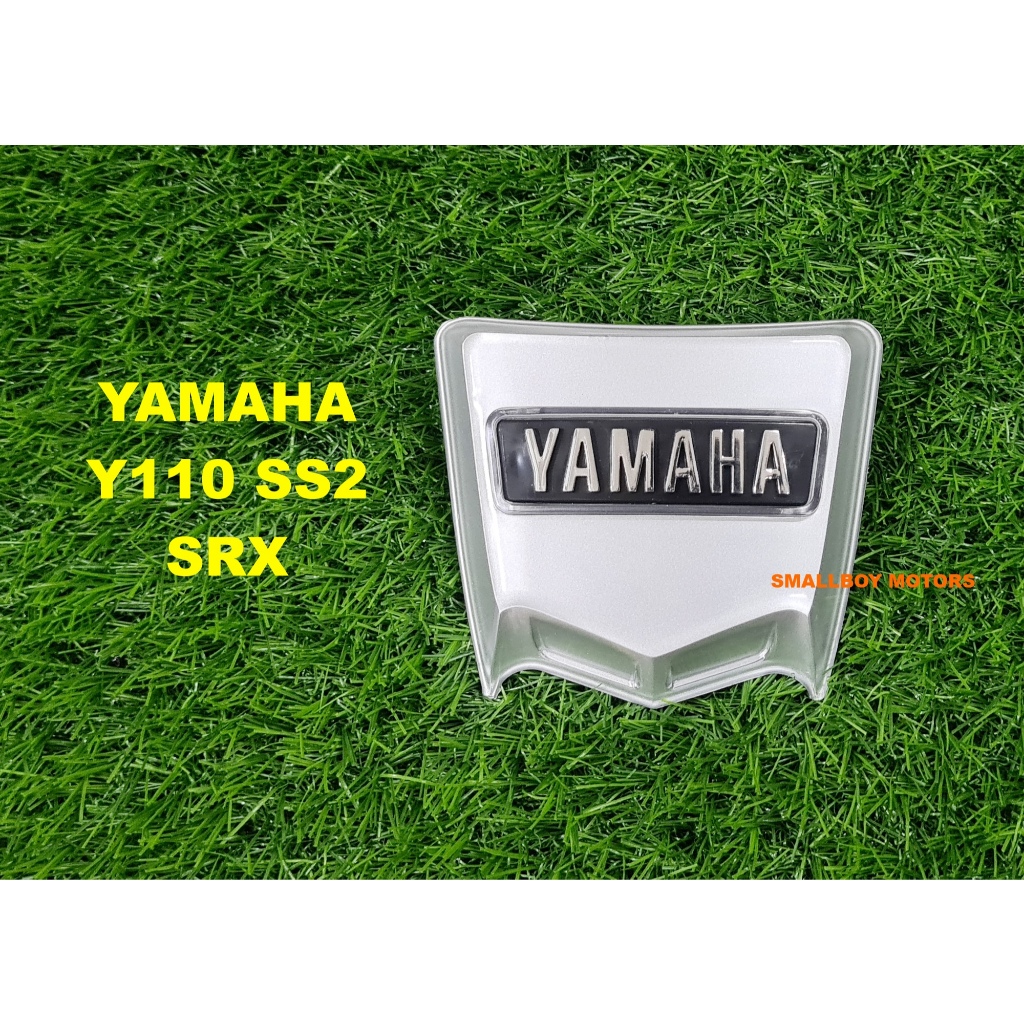 YAMAHA Y110 SS2 SRX LOGO EMBLEM LAMBANG DEPAN FRONT PANEL HORN COVER ...