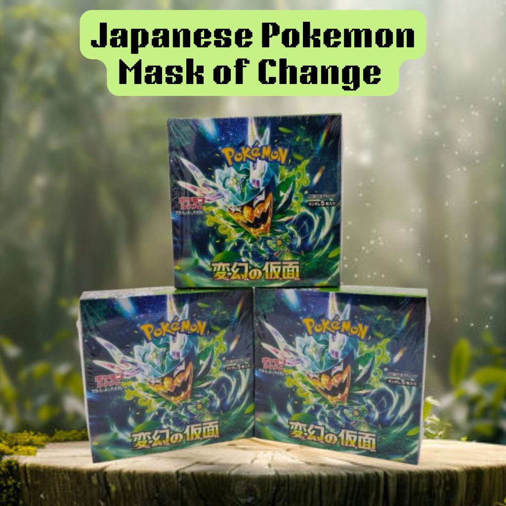 [SV06] Japanese Pokémon Mask of Change Booster Box | Shopee Malaysia