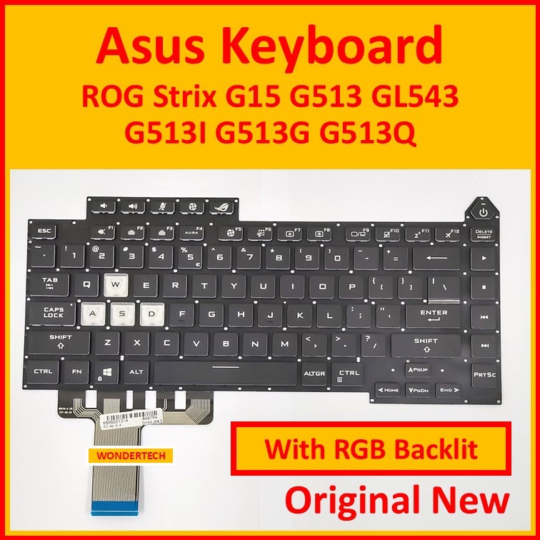 Asus ROG Strix G15 G513 GL543 Keyboard G513I G513G G513Q | Shopee Malaysia