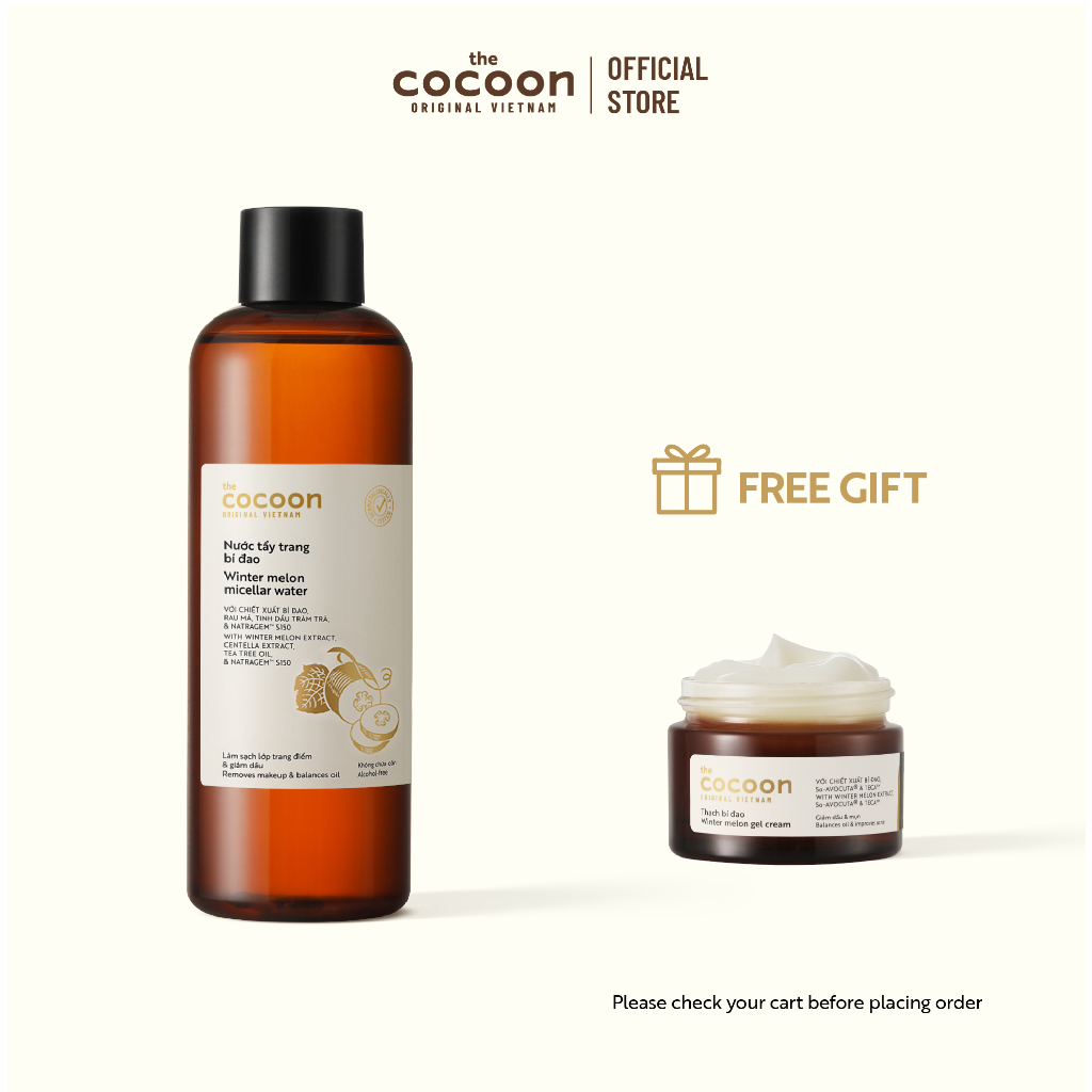 [BUY 1 GET 1 TO 3.1] COCOON Winter Melon Micellar Water Deep and Gentle ...