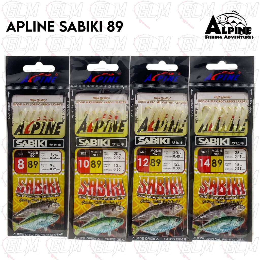 ALPINE #89 SABIKI APOLLO FOR FISHING | Shopee Malaysia