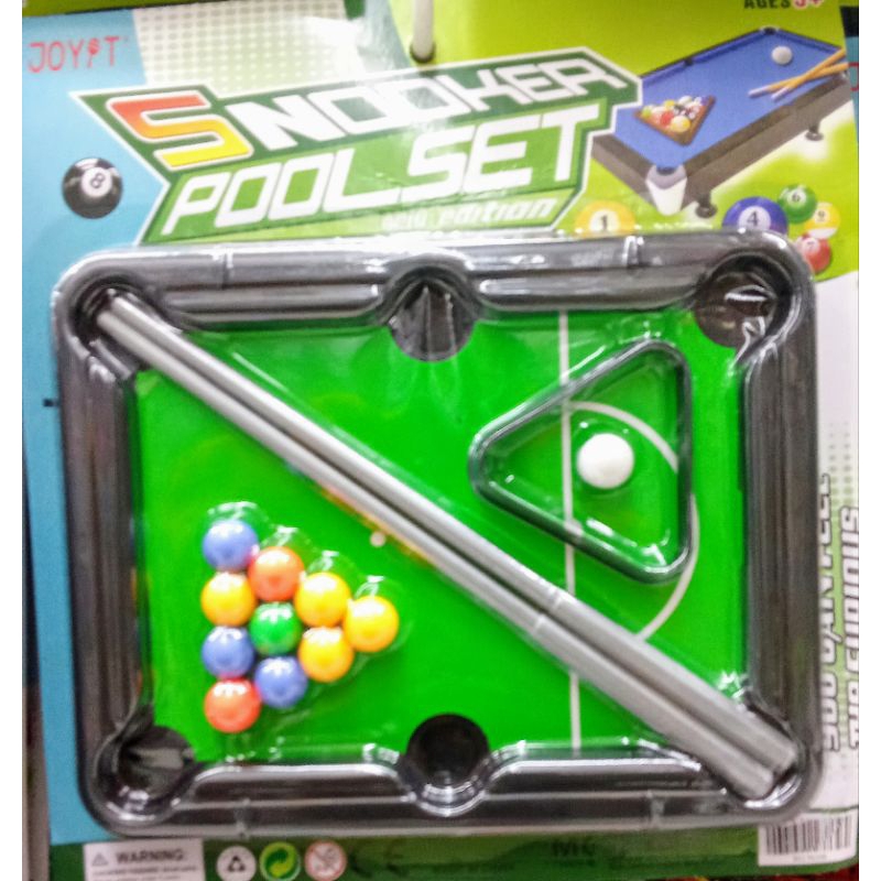 Joyit Snooker Pool Set For Kids Playing | Shopee Malaysia