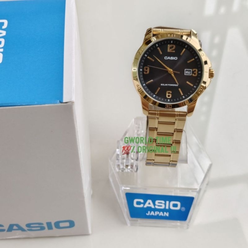 CASIO ORIGINAL TOUGH SOLAR MTP-VS02G-1A/MTP-VS02G-1ADF/MTP-VS02G ...