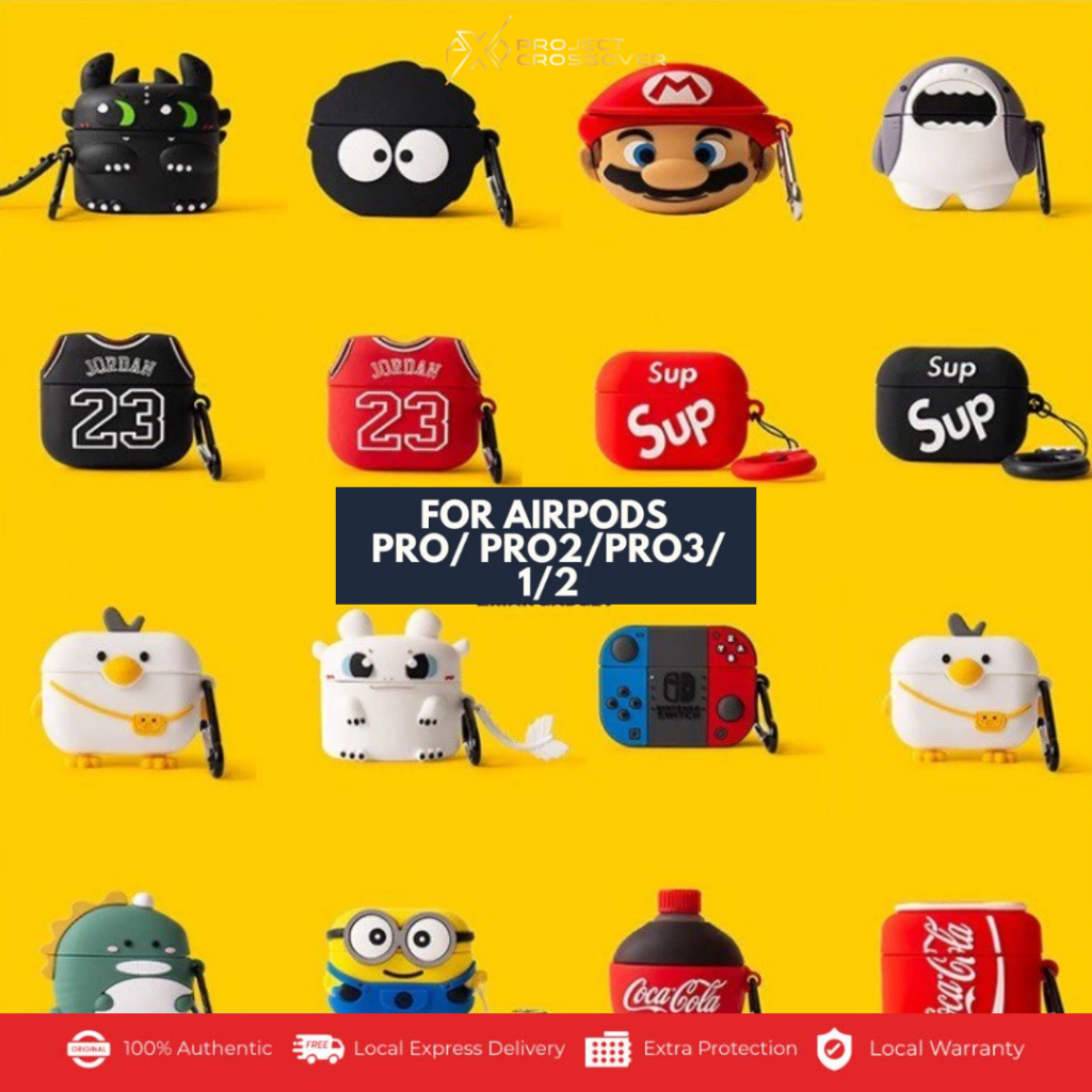 Airpod Pro & pro 2 Cartoon Case | Airpod pro 2 Cartoon Casing | pro 2nd ...