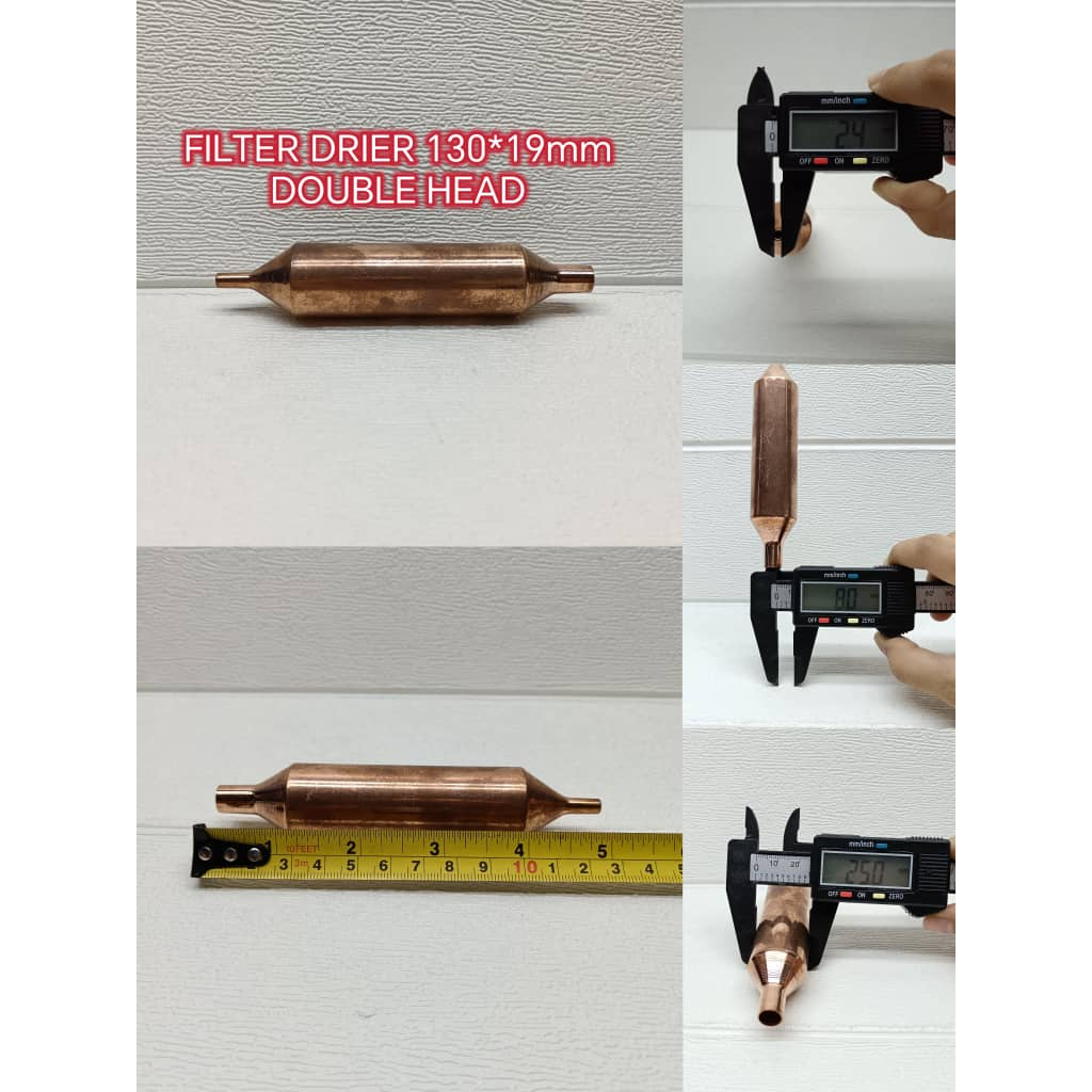 130*25mm single head copper filter drier refrigeator freezer fridge ...