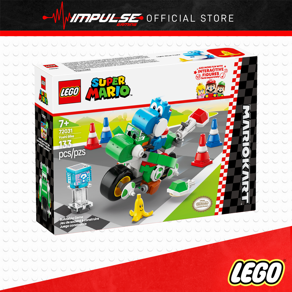 LEGO 72031 Super Mario Mario Kart™ – Yoshi Bike | Shopee Malaysia