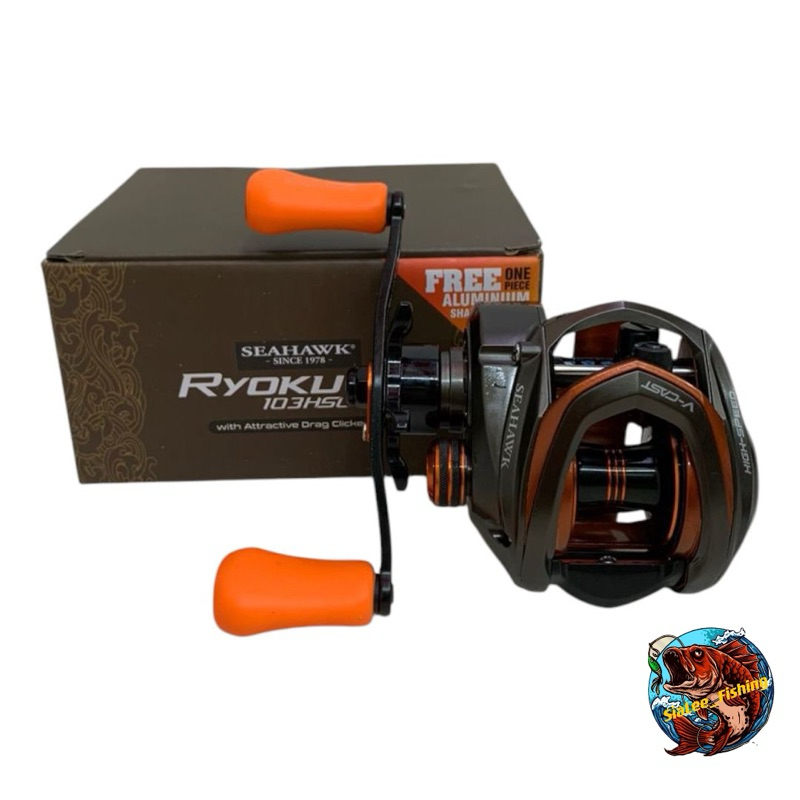 🎈🎈🎈SEAHAWK NEW DESIGN RYOKU BAITCASTING REEL🎈🎈🎈 | Shopee Malaysia