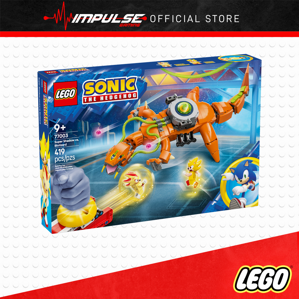 LEGO 77003 Sonic Super Shadow vs. Biolizard | Shopee Malaysia