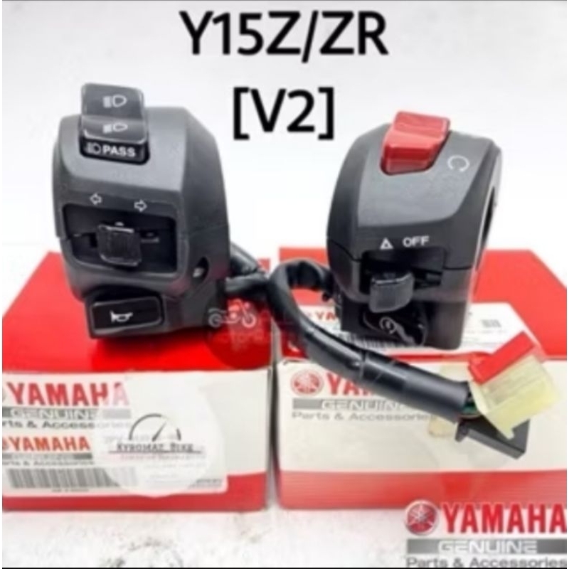 ORIGINAL THAI Y15 Y150 V2 Y16 HANDLE SWITCH SUIS TANGAN LH RH KIRI ...