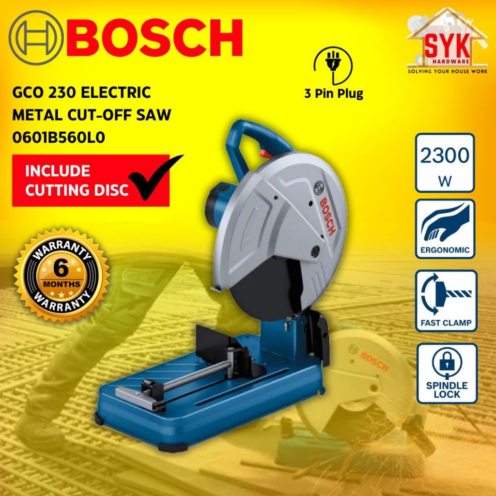 SYK Bosch GCO 230 GCO230 Metal Cut-Off Saw Cut-Off Grinder Machine ...