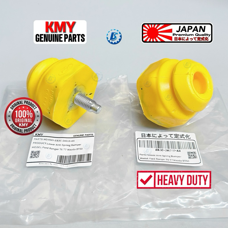 🔥Original KMY🔥Ford Ranger T6 T7 2.2 3.2 Mazda BT50 Front Spring Bumper ...