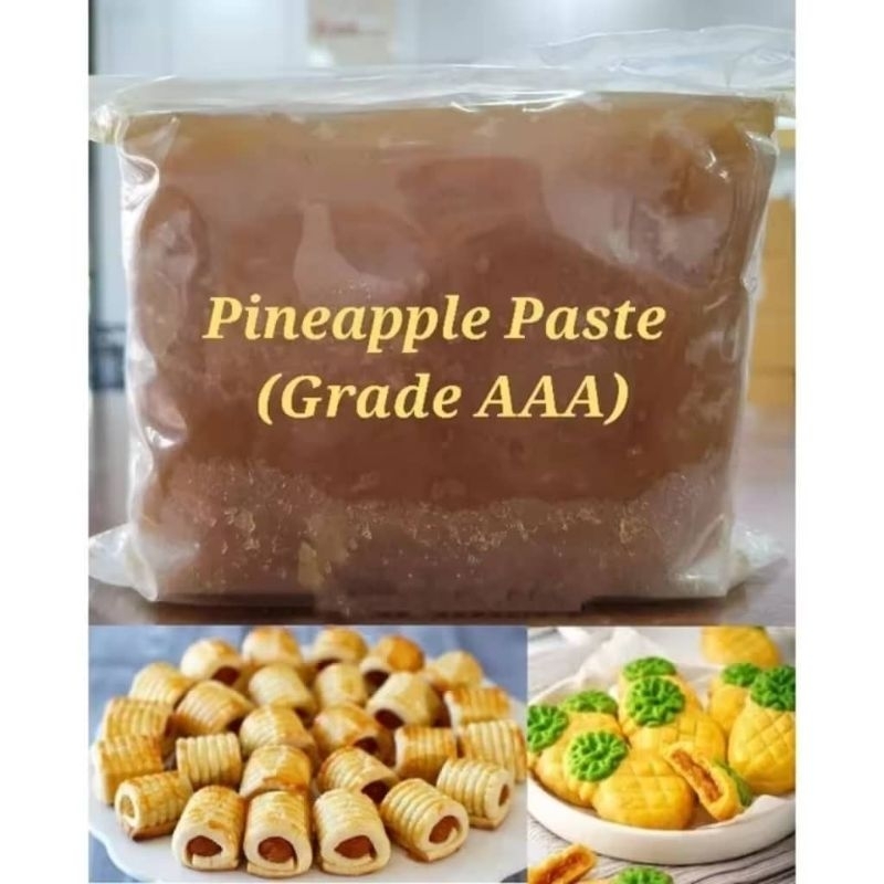 (NEW STOCK) LOW SUGAR PREMIUM THAILAND GRADE AAA PINEAPPLE PASTE 1KG ...