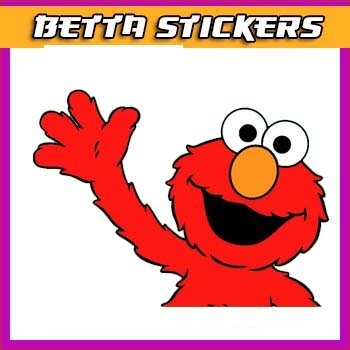 Car Sticker / Bumper Sticker - Peekaboo (Elmo) | Shopee Malaysia