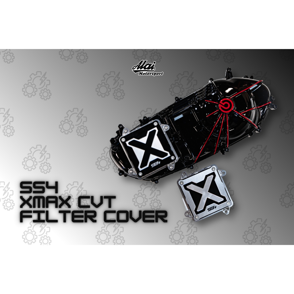 YAMAHA XMAX CVT FILTER COVER SS4 | Shopee Malaysia