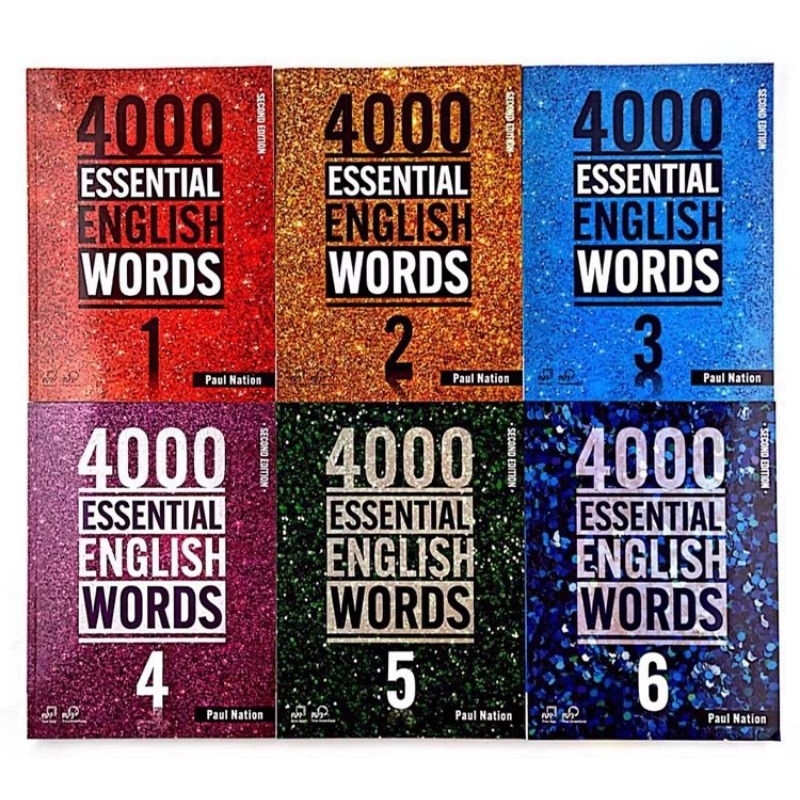 4000 Essential English Words 6 Books Full Set | Shopee Malaysia
